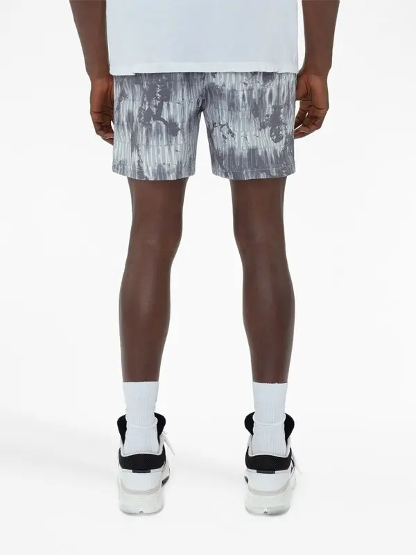 Amiri Tie-dye Swim Shorts - Grey