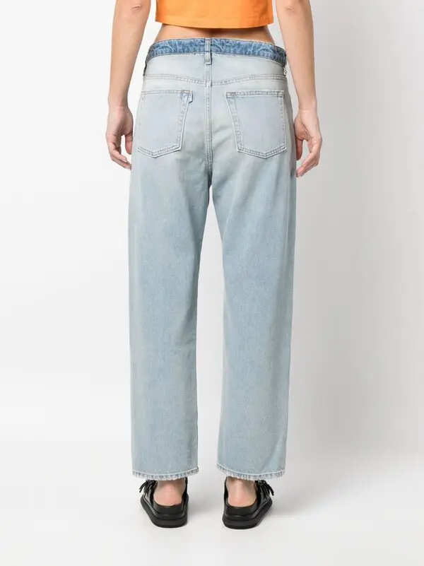 3x1 Low-rise Straight-leg Jeans