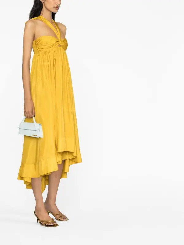 Zimmermann Devi Halterneck Asymmetric Dress