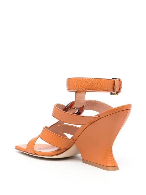 Alberta Ferretti Leather Sandals