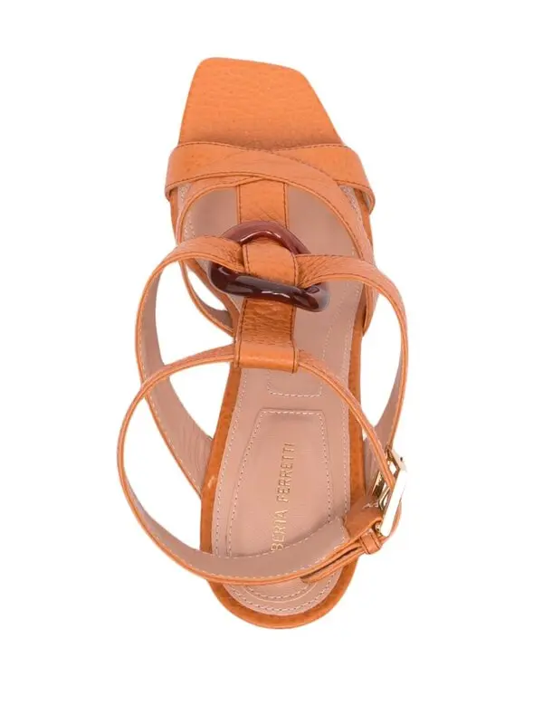 Alberta Ferretti Leather Sandals