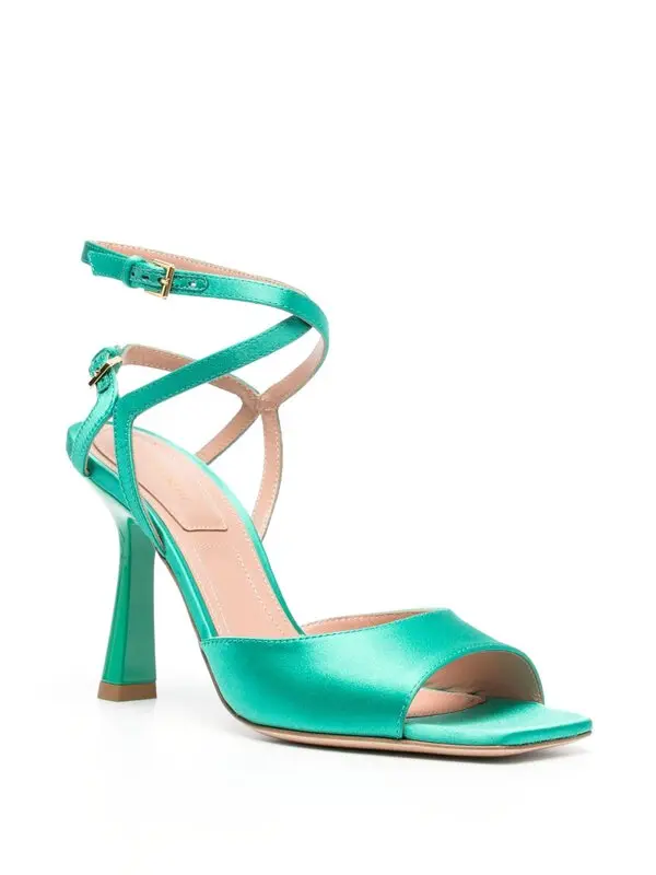 Alberta Ferretti 105mm Ankle Strap Sandals