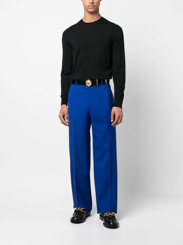 Versace Wide-leg Tailored Trousers