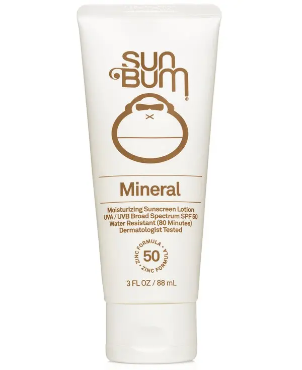 SUN BUM Mineral Moisturizing Sunscreen Lotion Spf 50 - No Color