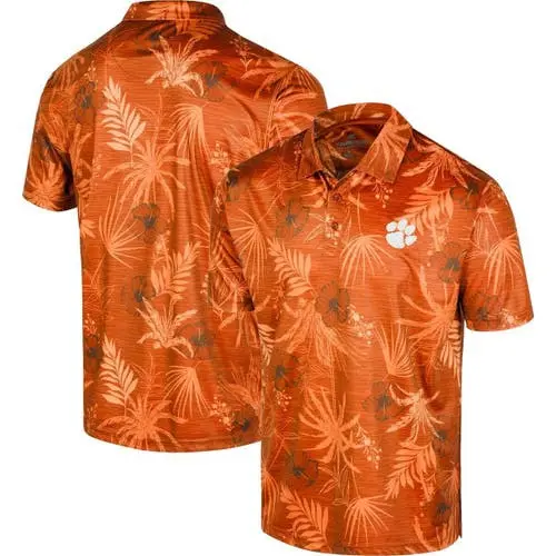 COLOSSEUM Clemson Tigers Palms Team Polo