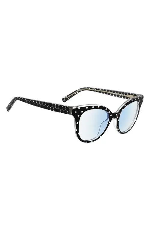 Kate Spade New York Everlee 50mm Blue Light Blocking Reading Glasses