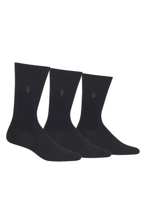 Polo Ralph Lauren Assorted 3-pack Socks - Black