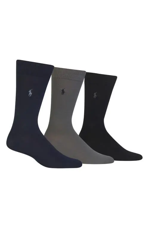Polo Ralph Lauren Assorted 3-pack Socks - Navy Multi