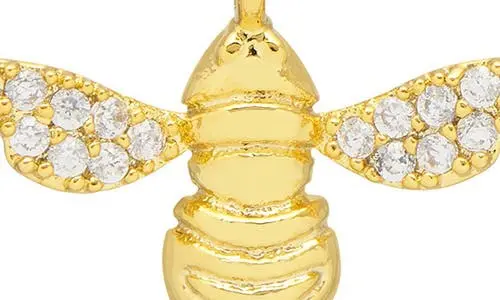 Estée Lauder Sparkle Wings Bee Pendant Necklace