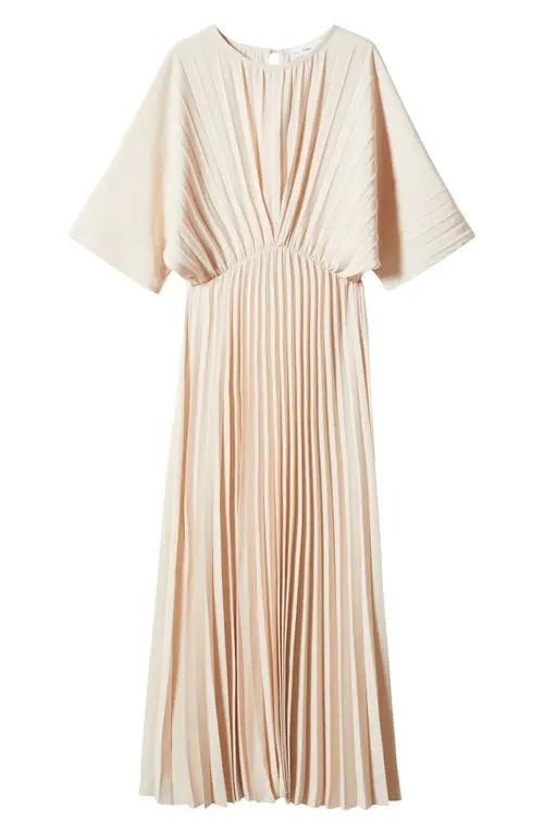 open lace back dress Mango pleated dress  HotBrandDeals