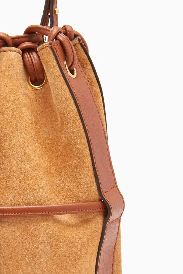 Ulla Johnson Willow Small Drawstring Bucket Bag