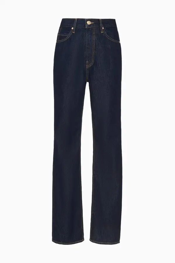 Ulla Johnson Agnes Straight Leg Jean - Tigris Rigid Wash