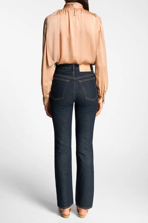 Ulla Johnson Agnes Straight Leg Jean - Tigris Rigid Wash