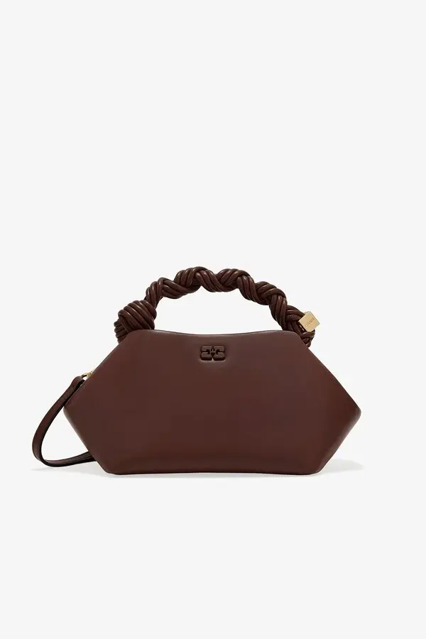GANNI Small Bou Bag - Brown