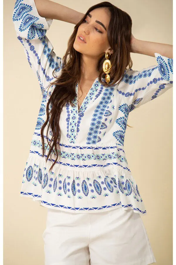 Hale Bob Monika Top - Blue