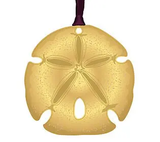 BEACON DESIGN Sand Dollar Ornament - One-color