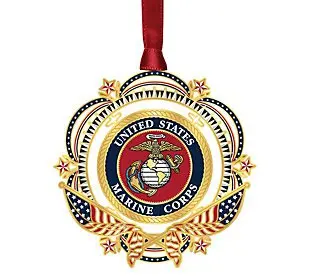 BEACON DESIGN Patriotic Marine Ornament - One-color