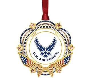 BEACON DESIGN Patriotic Air Force Ornament - One-color