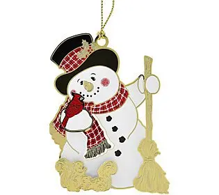 BEACON DESIGN Jolly Snowman Ornament By - One-color
