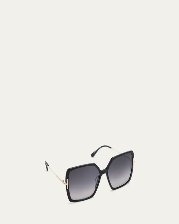 TOM FORD Joanna Butterfly Sunglasses - Grey