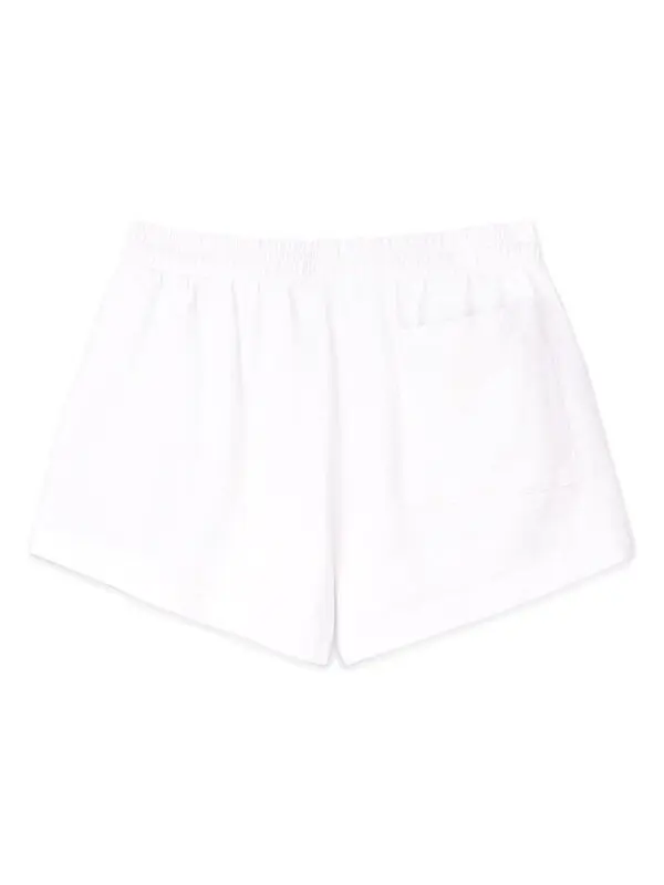 SPORTY & RICH Logo-print Cotton Shorts