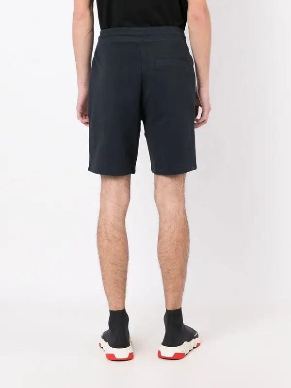 Hugo Logo-patch Drawstring Shorts - Blue
