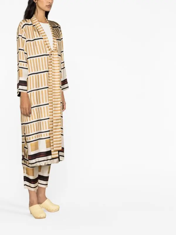 Lorena Antoniazzi Abstract-print Kaftan Dress