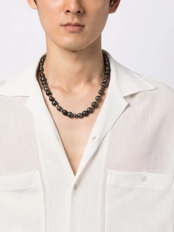 MAOR Beaded Pearl Necklace