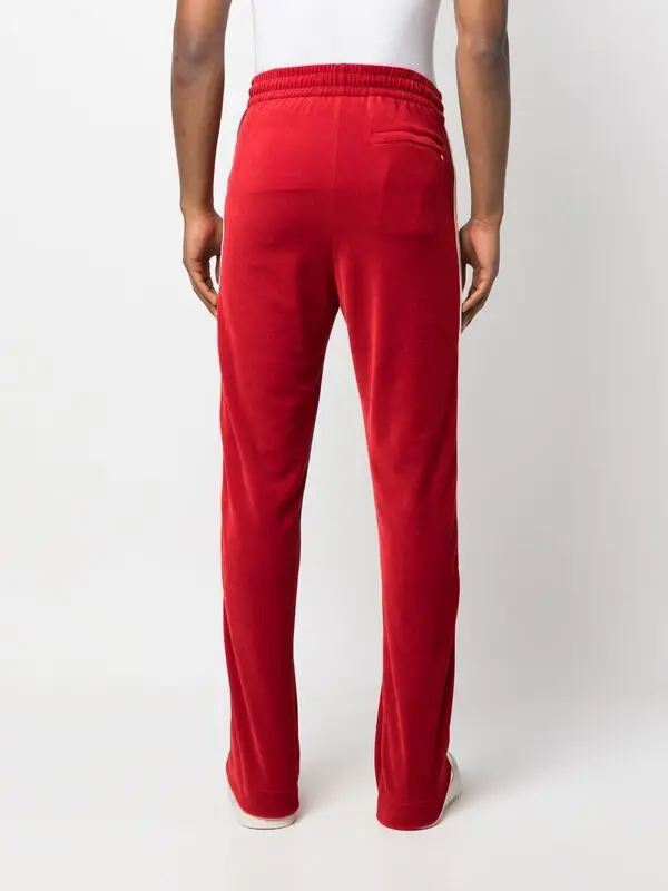 Casablanca Logo-patch Striped Track Pants - Red