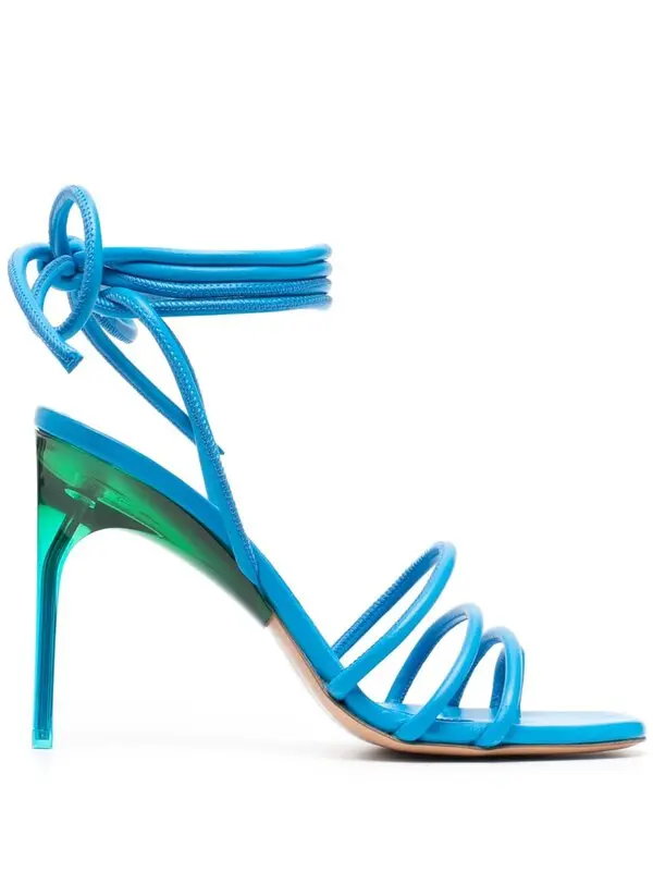 Off-White Plexi 110mm Ankle-strap Sandals