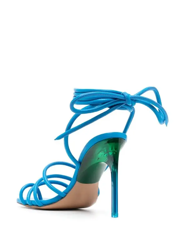 Off-White Plexi 110mm Ankle-strap Sandals
