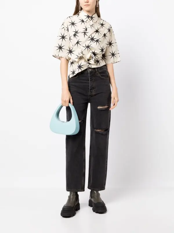 JNBY Short-sleeve Cotton Shirt