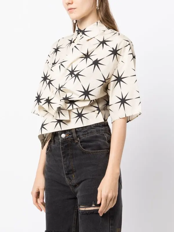 JNBY Short-sleeve Cotton Shirt