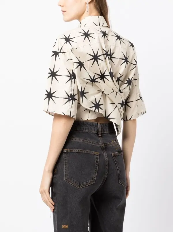 JNBY Short-sleeve Cotton Shirt