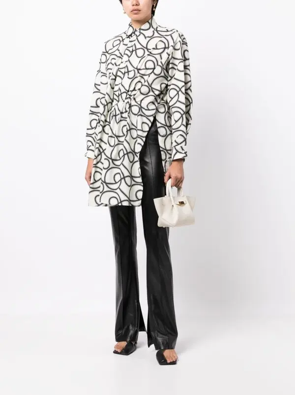 JNBY Graphic-print Shirt Dress
