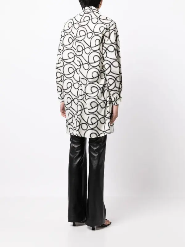 JNBY Graphic-print Shirt Dress