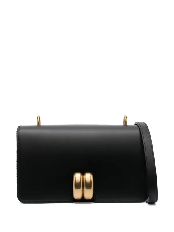 By Malene Birger Noval Leather Crossbody Bag - Black - 11% Off