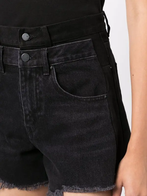 JNBY Raw-cut Denim Shorts
