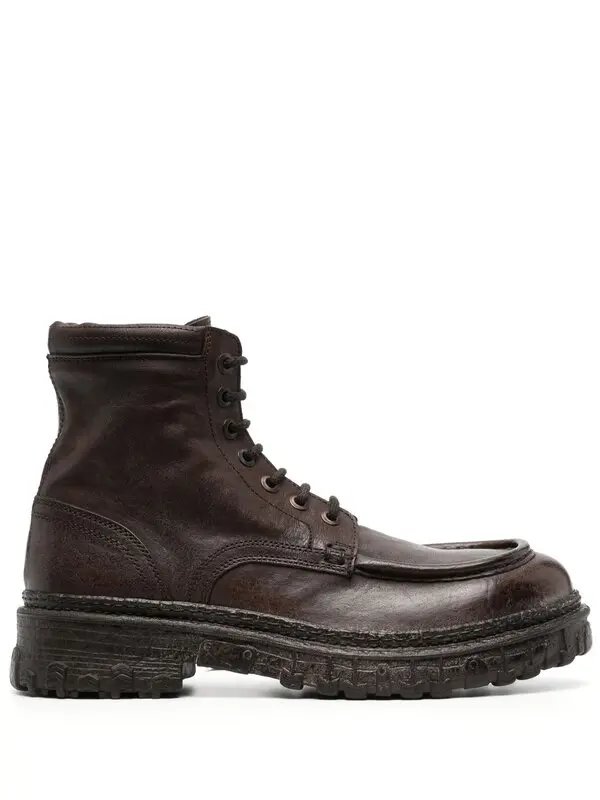 Moma Lace-up Ankle Boots