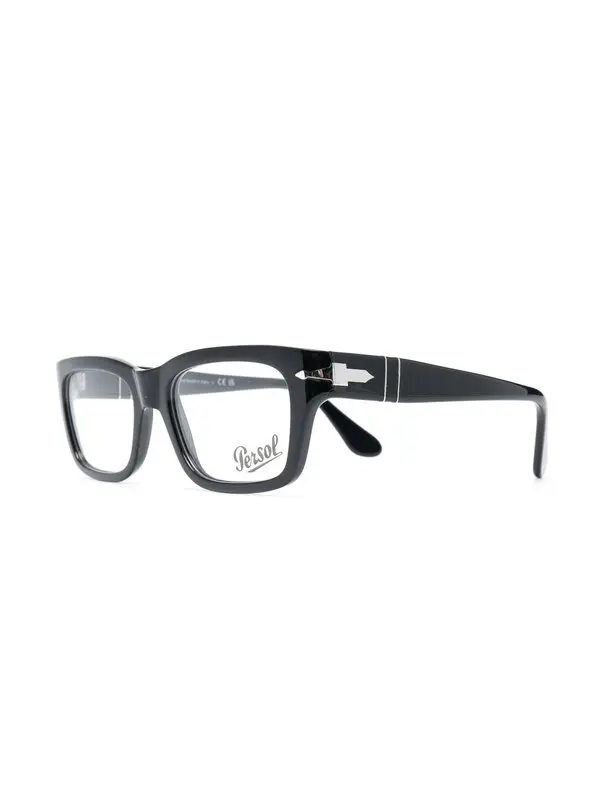Persol Logo-plaque Eyeglasses - Black