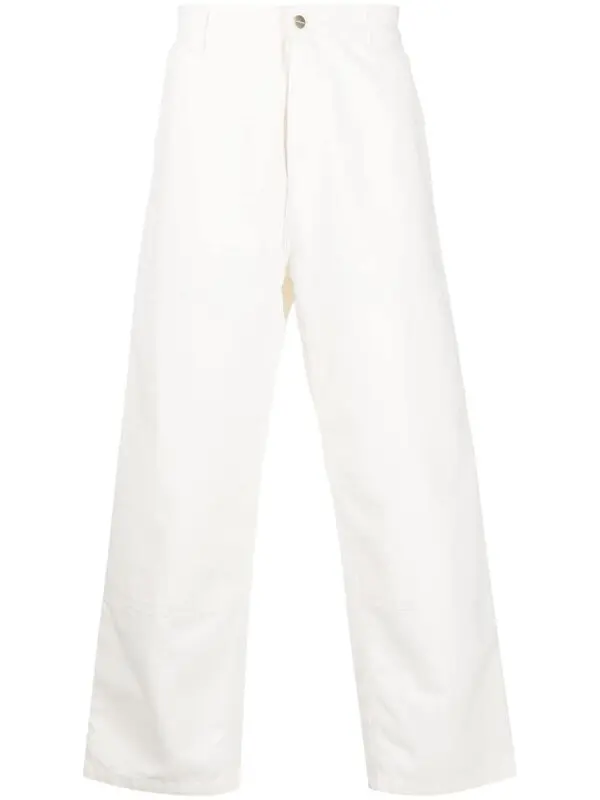 Carhartt Work In Progress Wide Panel Trousers - White