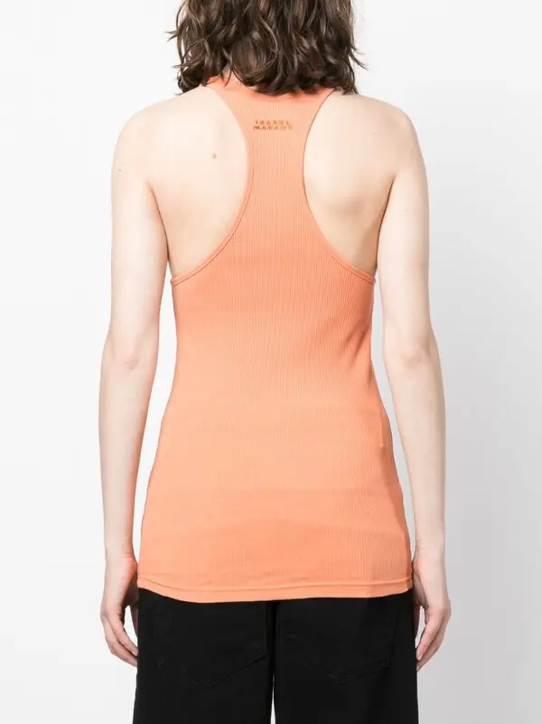 Isabel Marant Étoile Tenesy Cotton Tank Top - Orange