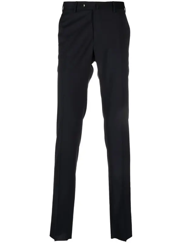 PT TORINO Mid-rise Tapered Trousers