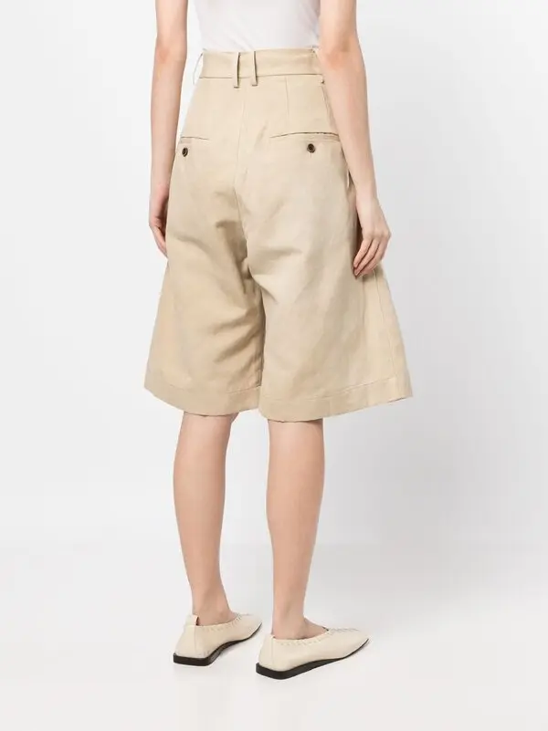 UMA WANG Knee-length Wide-leg Shorts