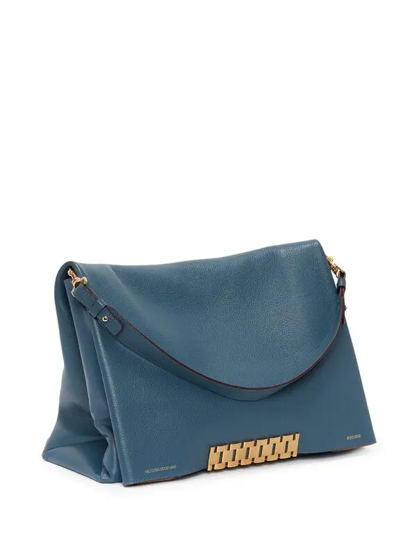 Victoria Beckham Jumbo-chain Leather Pouch