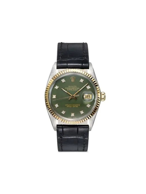Lizzie Mandler Customised Datejust 36mm - Green