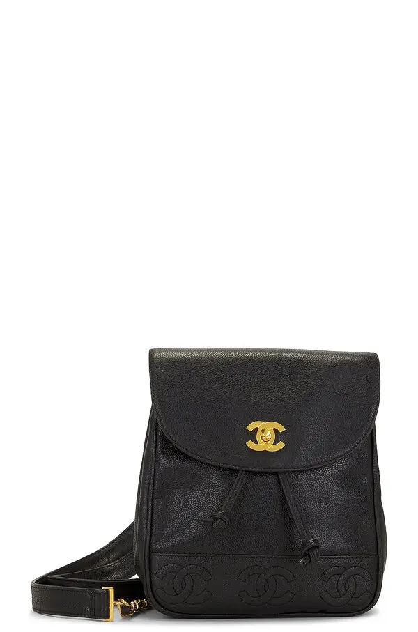 Chanel Vintage Triple Cc Backpack