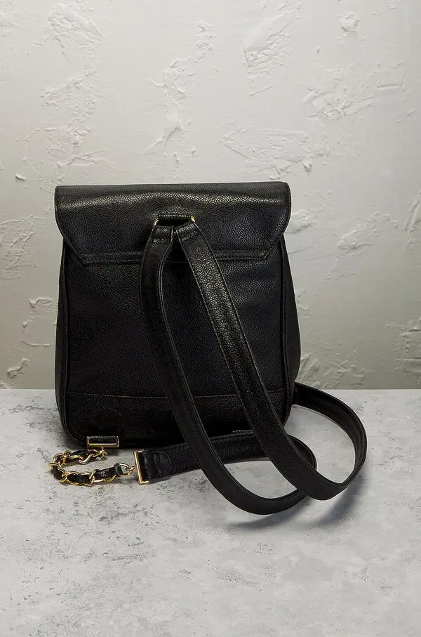 Chanel Vintage Triple Cc Backpack
