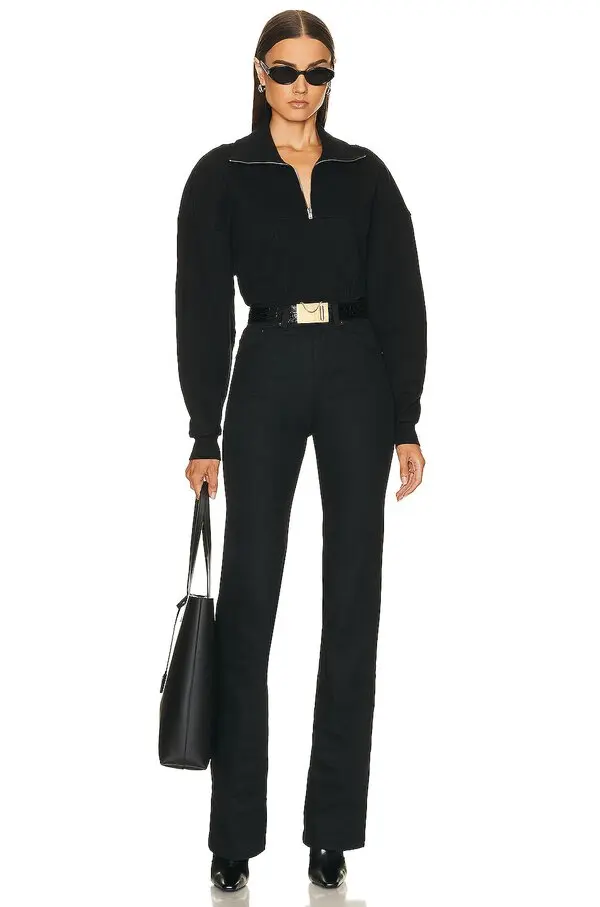Saint Laurent Half Zip Sweater