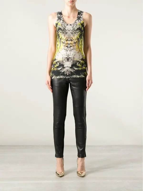 Roberto Cavalli Printed Tank Top